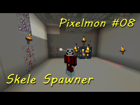 Pixelmon #08 - Skele Spawner - YouTube
