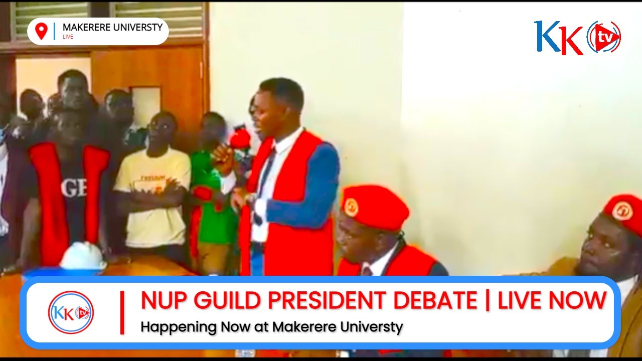 HAPPENING NOW: NUP GUILD PRESIDENT DEBATE | MAKERERE UNIVERSTY - YouTube
