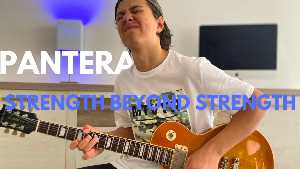 Pantera - Strength Beyond Strength (GUITAR COVER) - YouTube