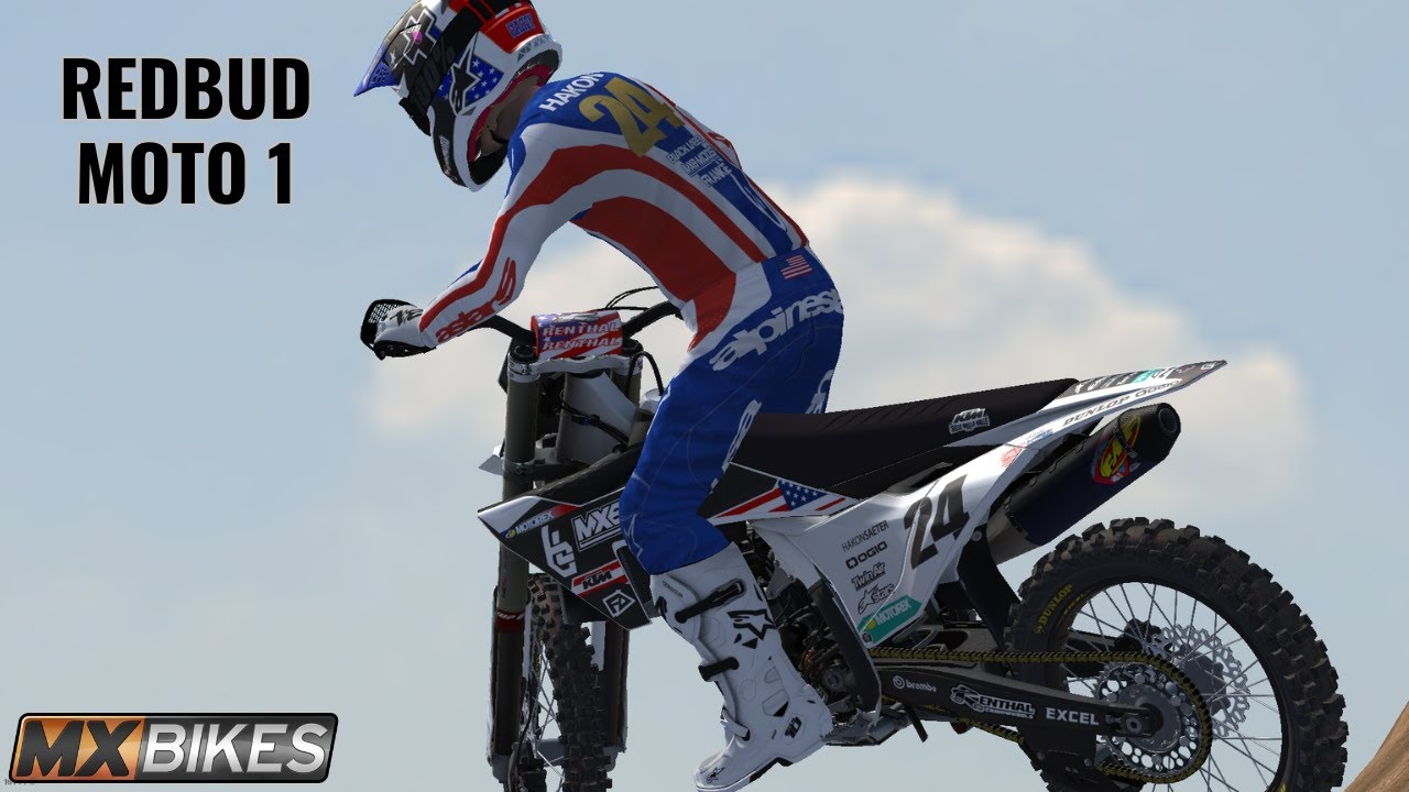 2024 ARL Redbud 450 Moto 1 - MX Bikes - YouTube