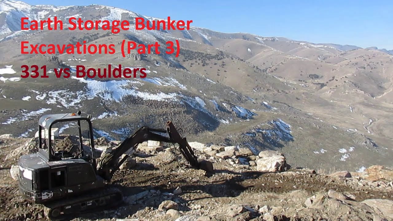 Earth Storage Bunker Excavation Part 3 - YouTube