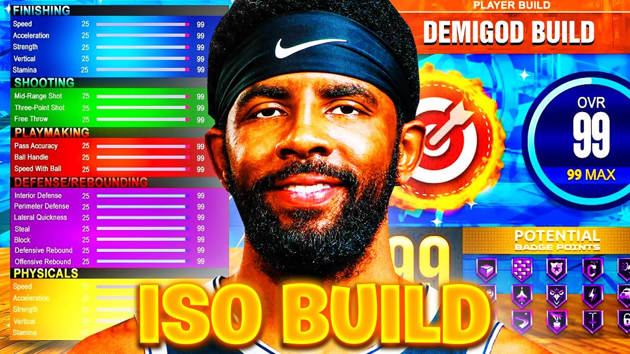 BEST ISO BUILD IN NBA 2K23 NEXT GEN! BEST POINT GUARD BUILD IN 2K23 ...