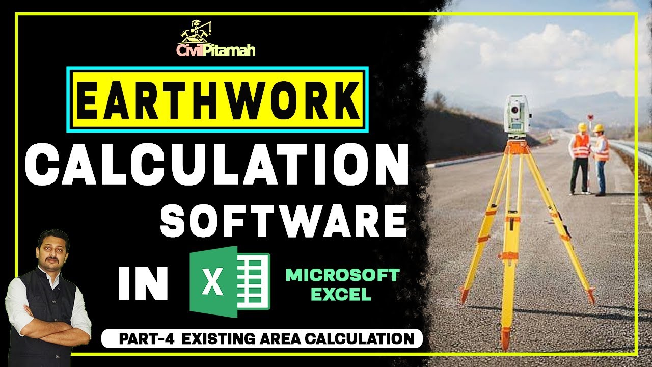 Earthwork area in excel | Part 4 - YouTube