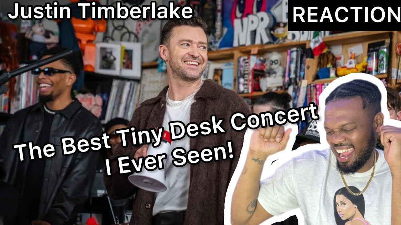 Completely Justified 🙌🏽 Justin Timberlake Tiny Desk Reaction By Eldric ...
