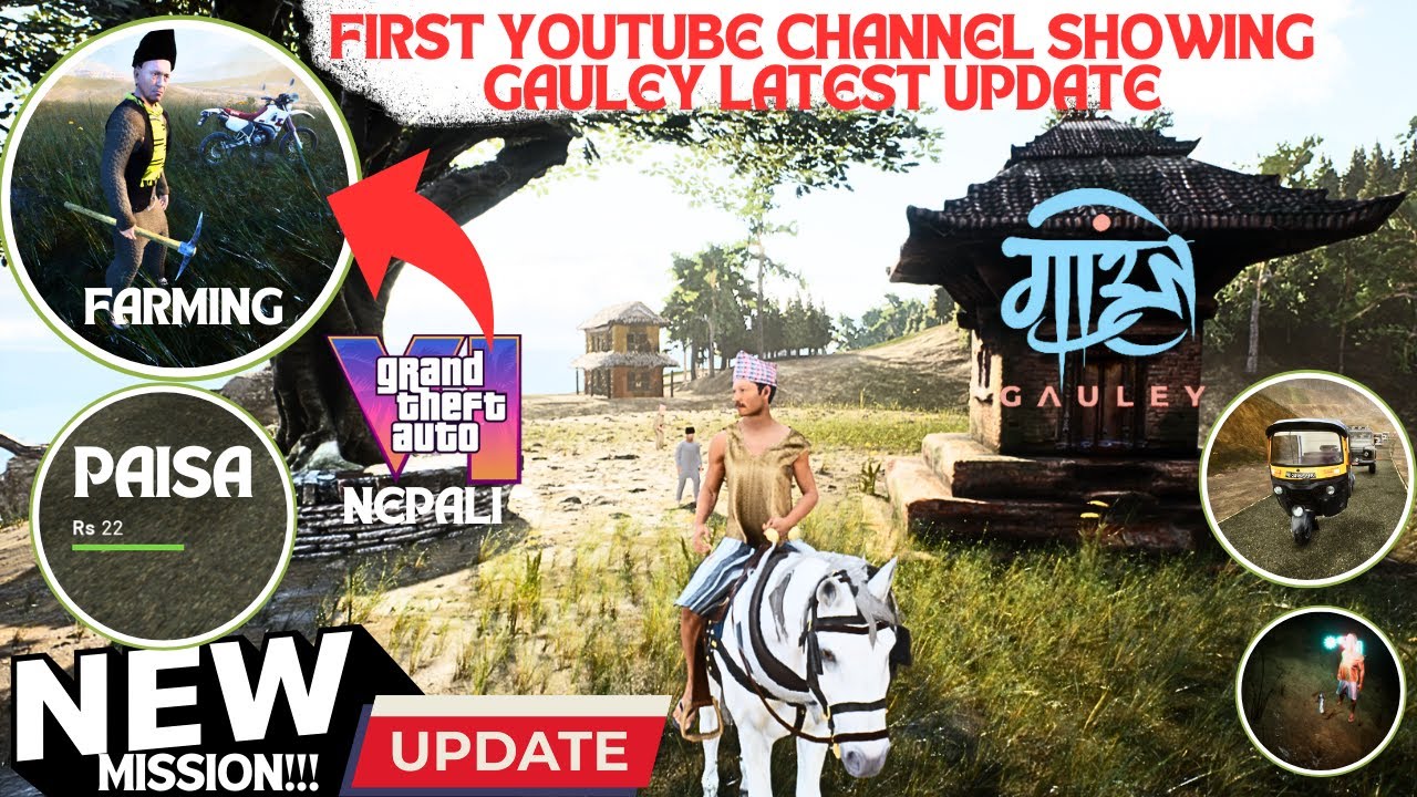 First on YouTube! Gauley Game Major Update: New Character, Voice, Money ...