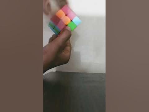 Checkerboard Pattern 3x3 rubix cube - YouTube