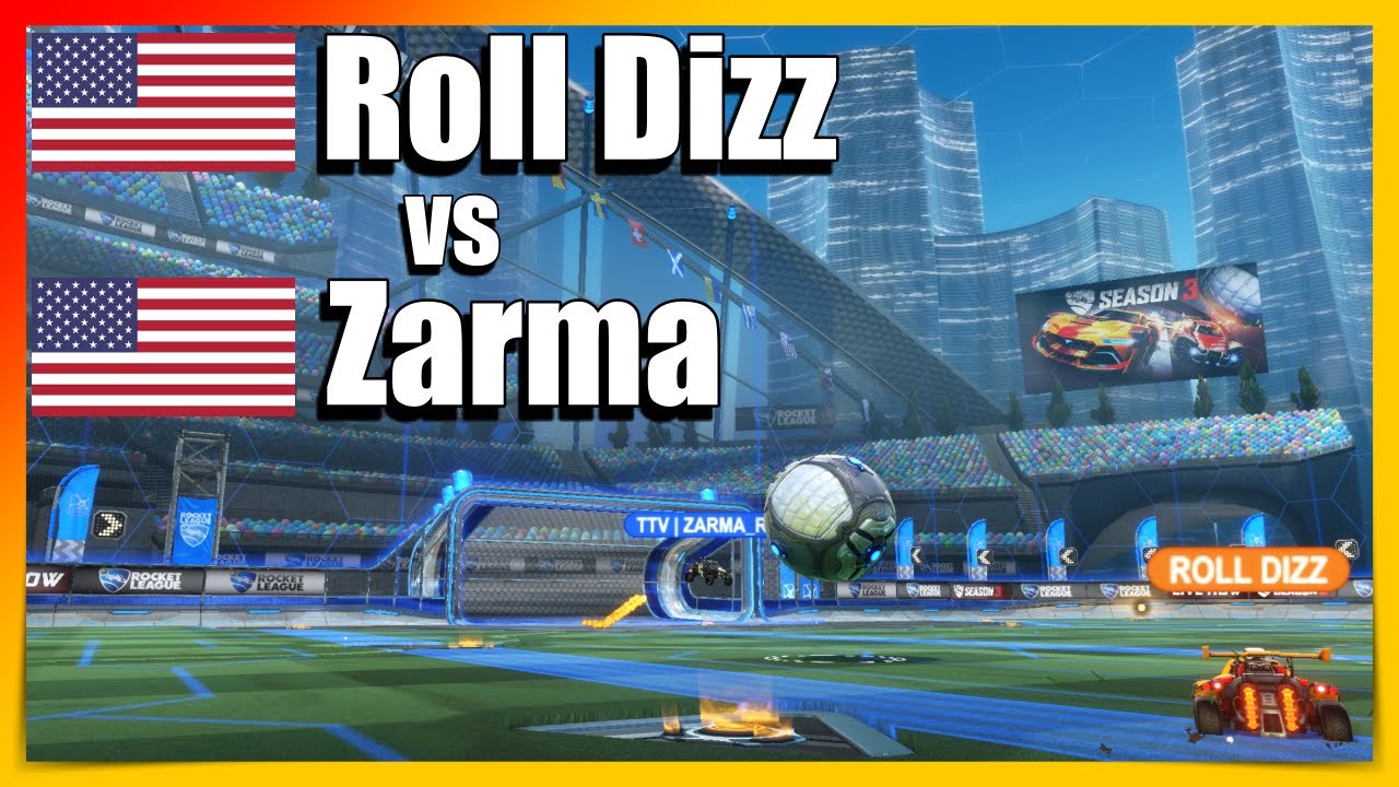Roll Dizz Vs Zarma Supersonic Legend 1v1 Ranked Rocket League 1v1