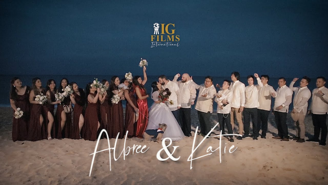 WEDDING OF ALBREE AND KATIE - FULL VIDEO - YouTube