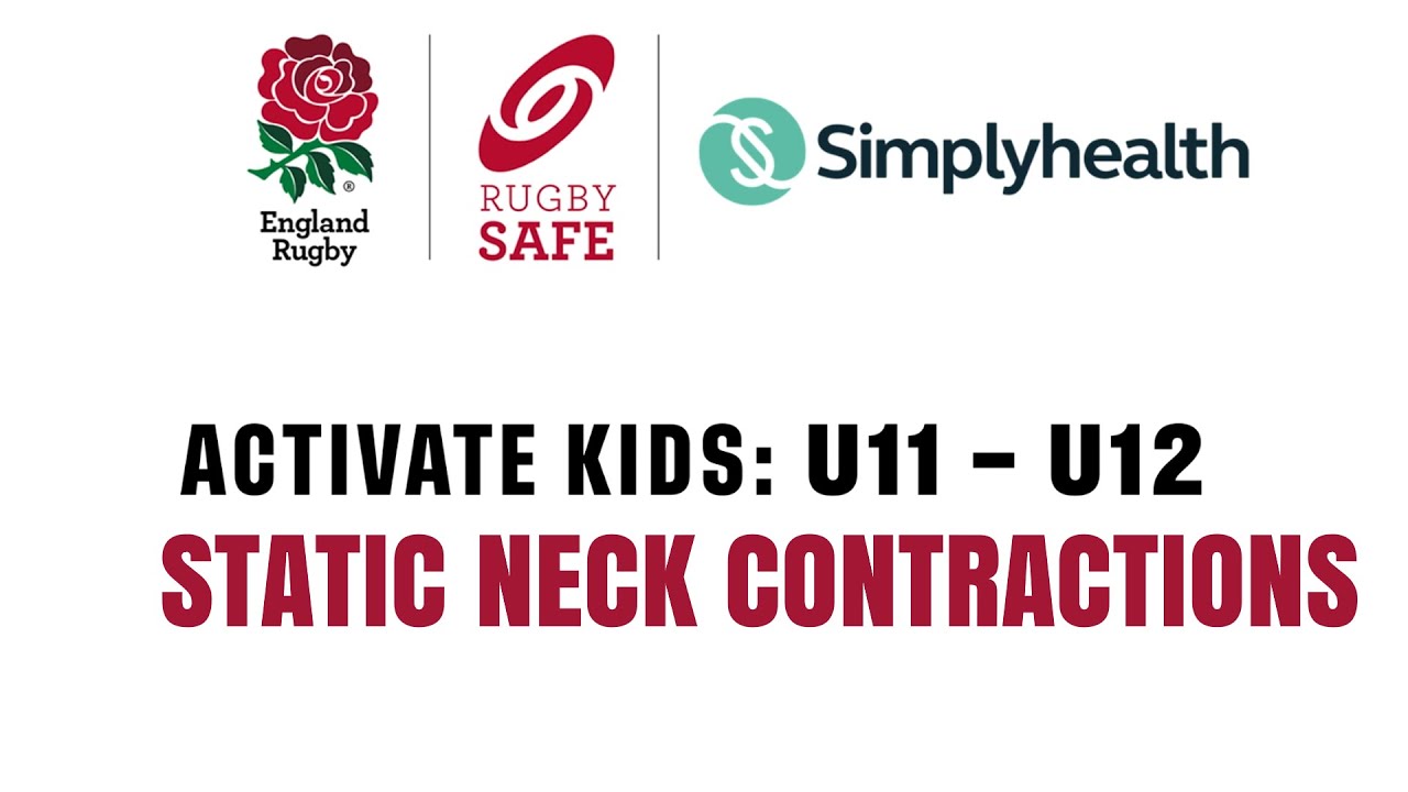 Activate Kids U11 - U12: Part B Static Neck Contractions - YouTube