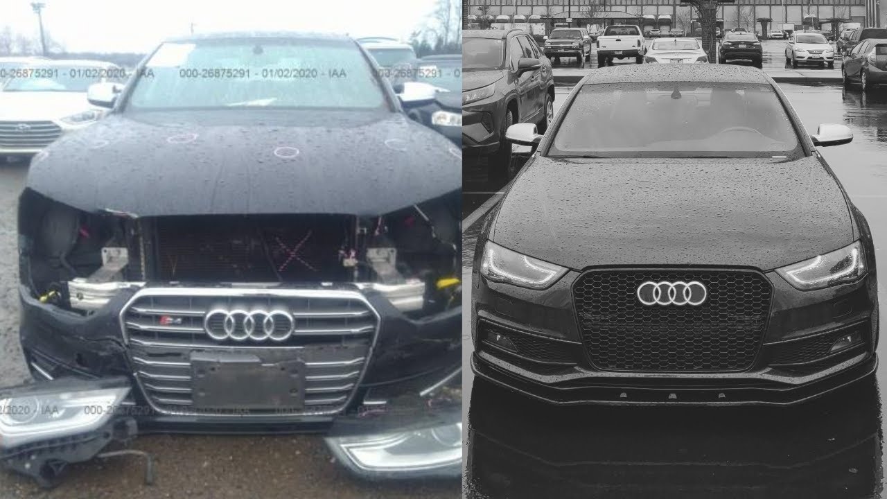 Building an Audi S4 in 10 minutes! - YouTube