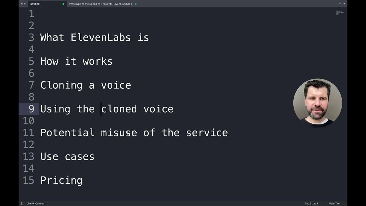 ElevenLabs Generative AI - Instant Voice Cloning Demo - YouTube