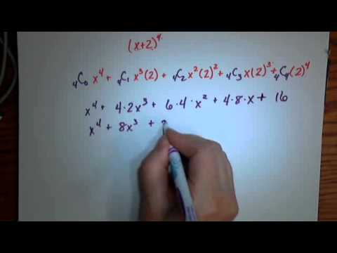 A2 L49 Binomial Theorem - YouTube