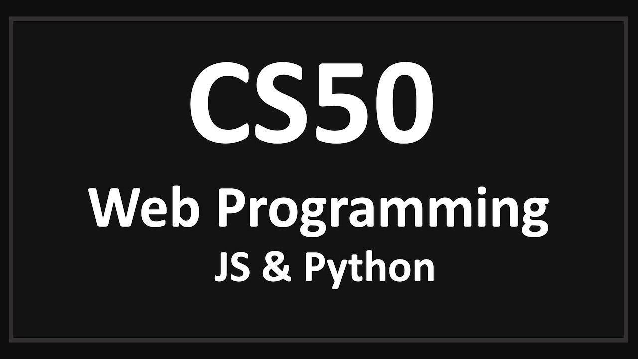 CS50W - Project II - COMMERCE - YouTube