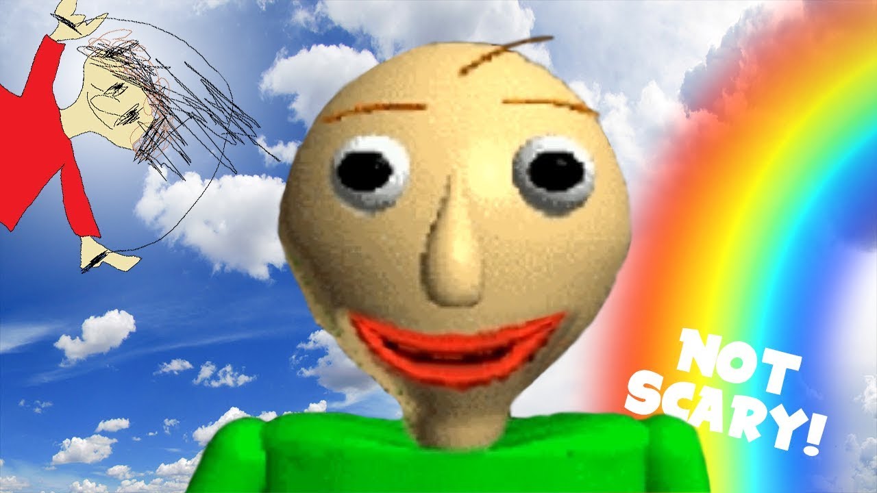 How to make Baldi's Basics Not Scary! - YouTube