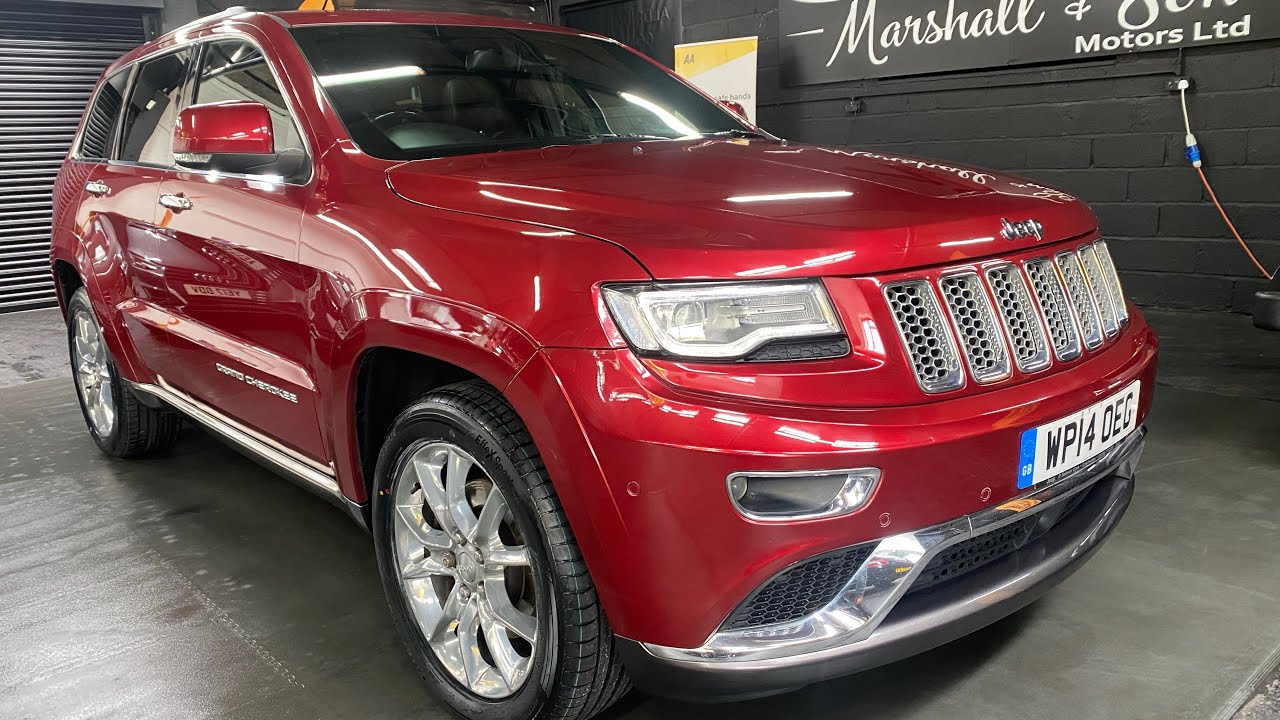 2014 Jeep Grand Cherokee 3.0 Crd Summit 4x4 Auto ( Deep Cherry Red ...