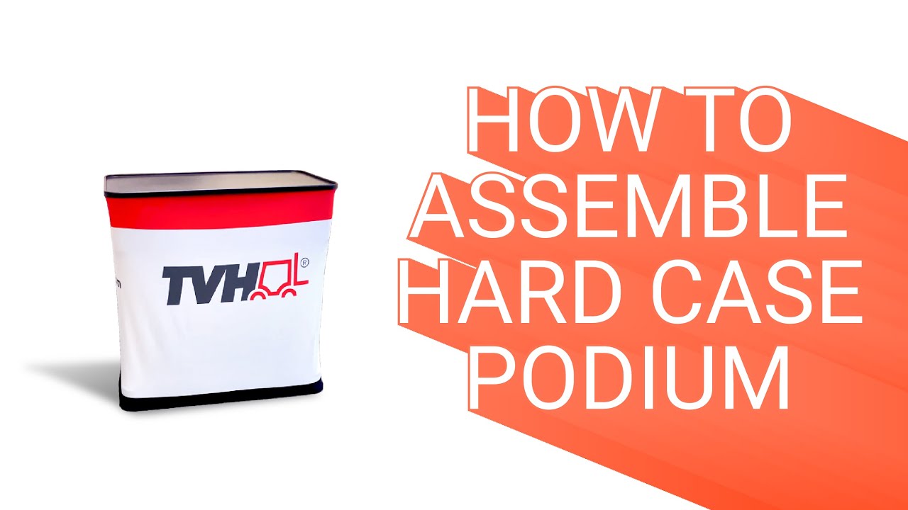 How to Assemble a Hard Case to Podium - YouTube