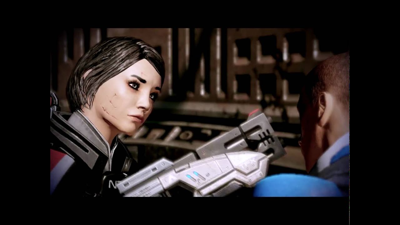 ME2: Fem Shepard is a Bitch - YouTube