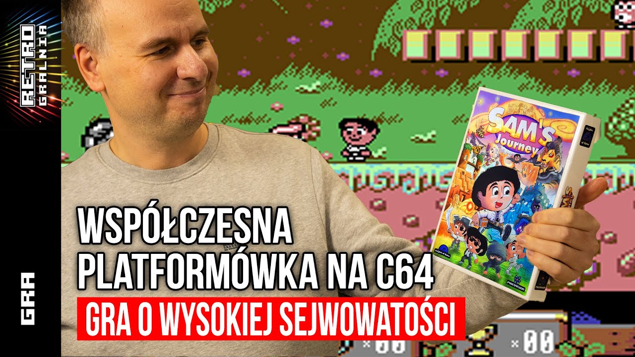 🕹️ Współczesna Turbo Platformówka na C64 - Sam's Journey [RG#528] - YouTube