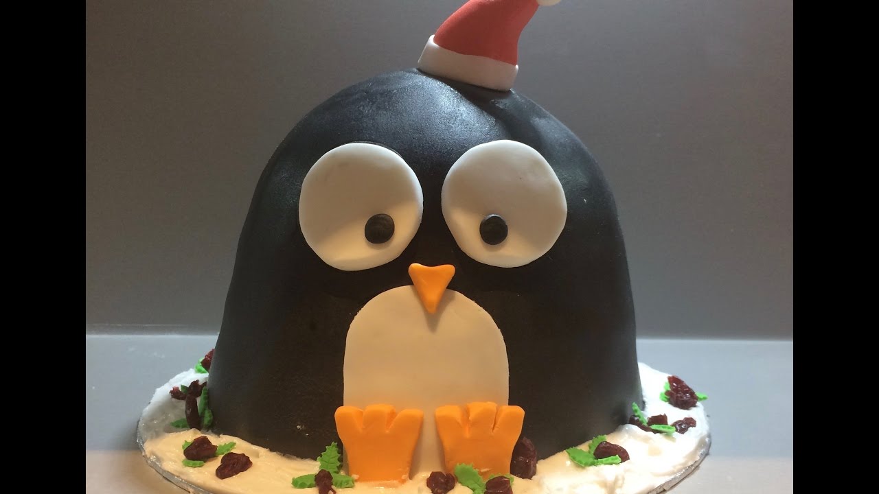 How to make a Penguin Cake - Gluten free recipe - YouTube
