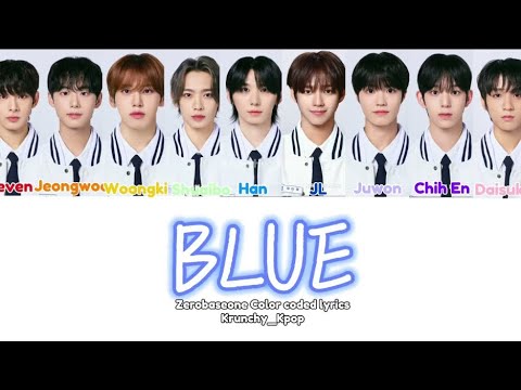 How AHOF would sing BLUE Zb1 |Color Coded Lyrics| - YouTube
