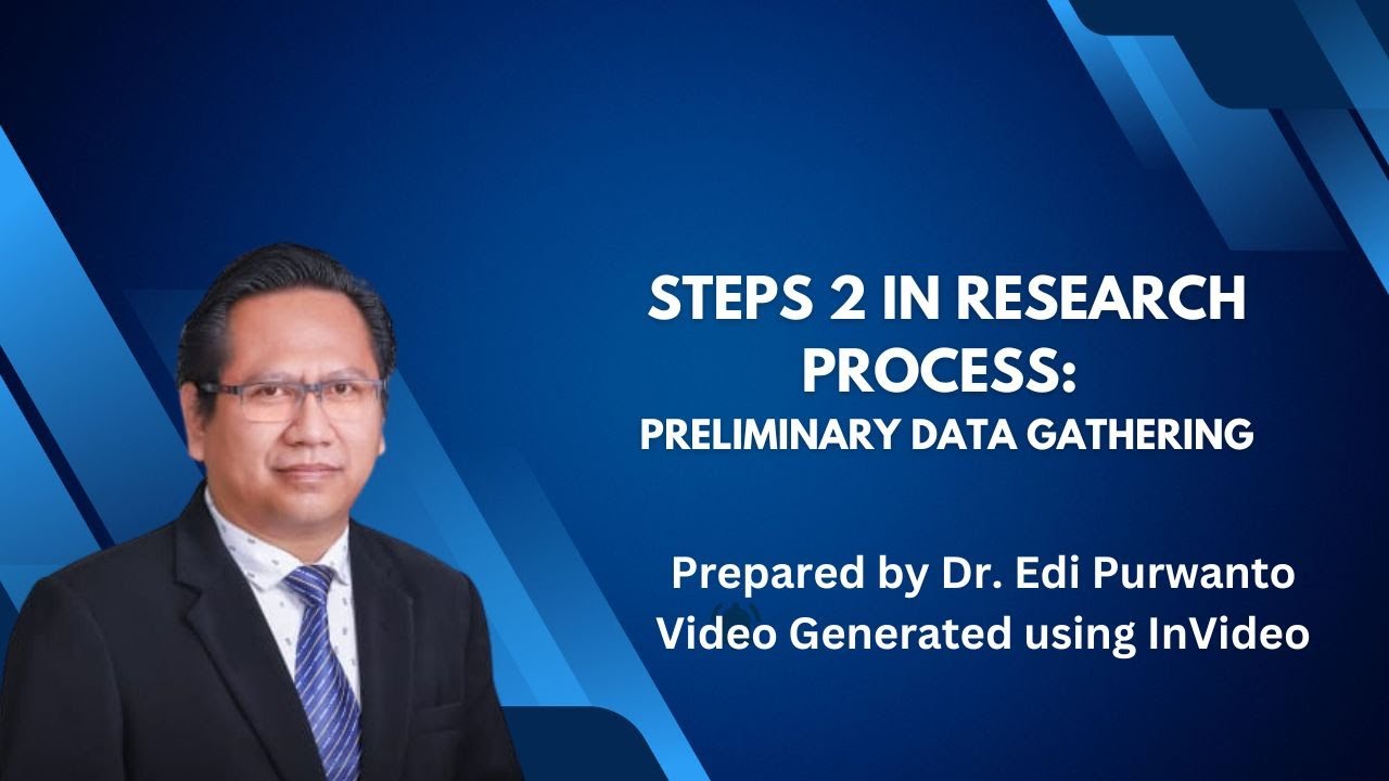 Steps 2 in Research Process Preliminary Data Gathering - YouTube
