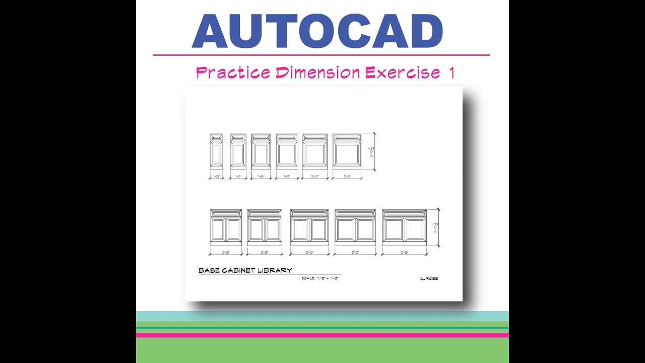 Practice AutoCAD Dimensioning on a Mac - YouTube