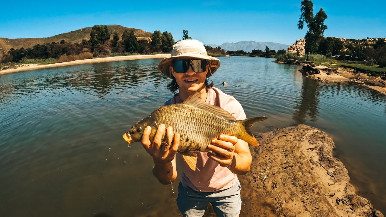 Camping and NONSTOP Fishing at The Breede River - YouTube