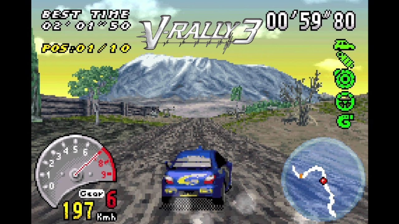 V-Rally 3 - GBA Walkthrough [Part 10 - 2.0L Championship/Round 5 Kenya ...