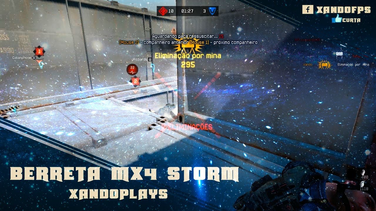 Warface - Gameplay de Beretta MX4 Storm - YouTube