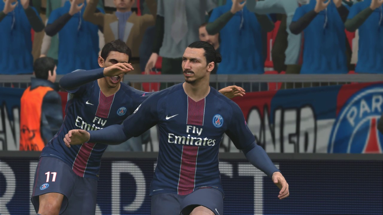 Pes 17 gameplay Pro Evolution Soccer 2017 Champions League gameplay PSG ...
