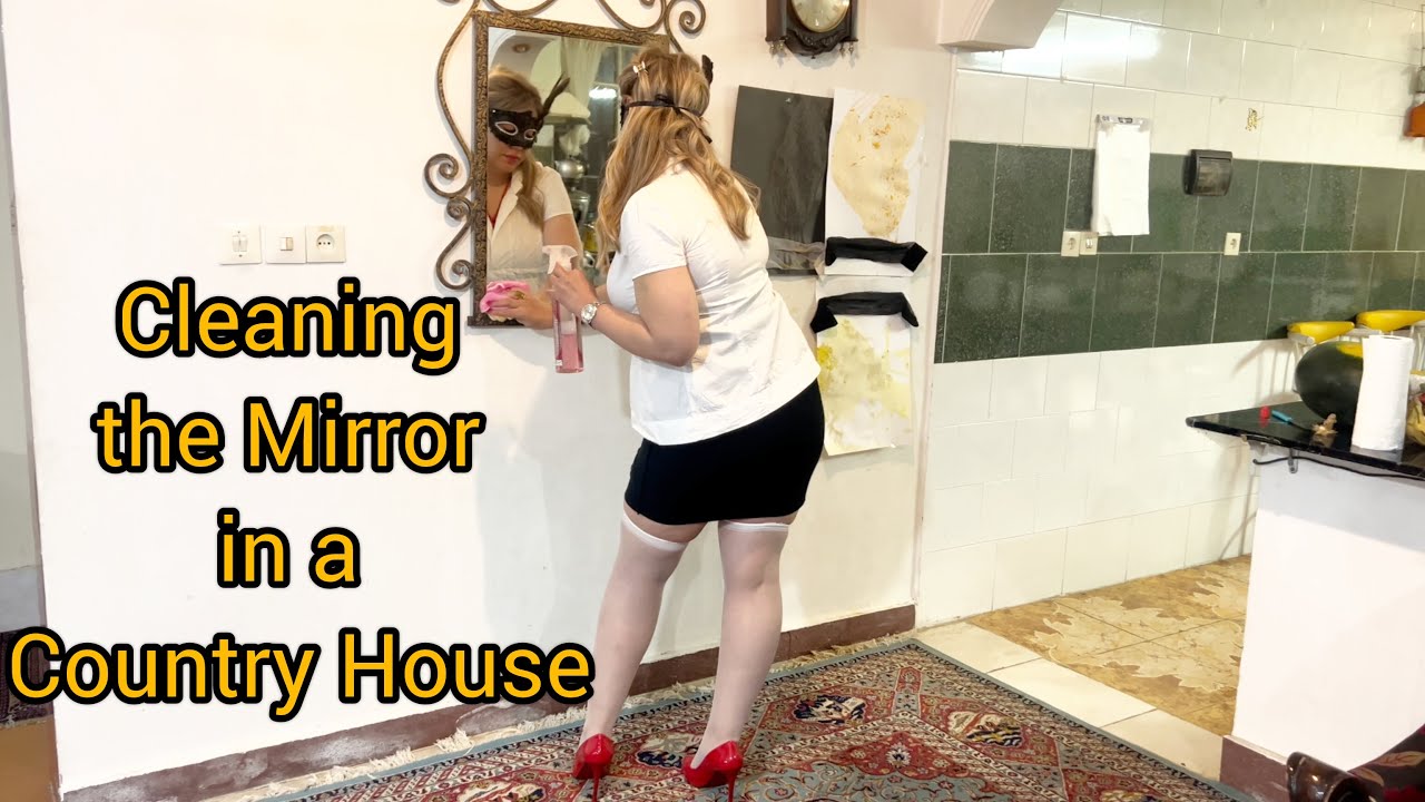Daily Life of a Village Girl: Cleaning the Old Mirror #rural #village # ...