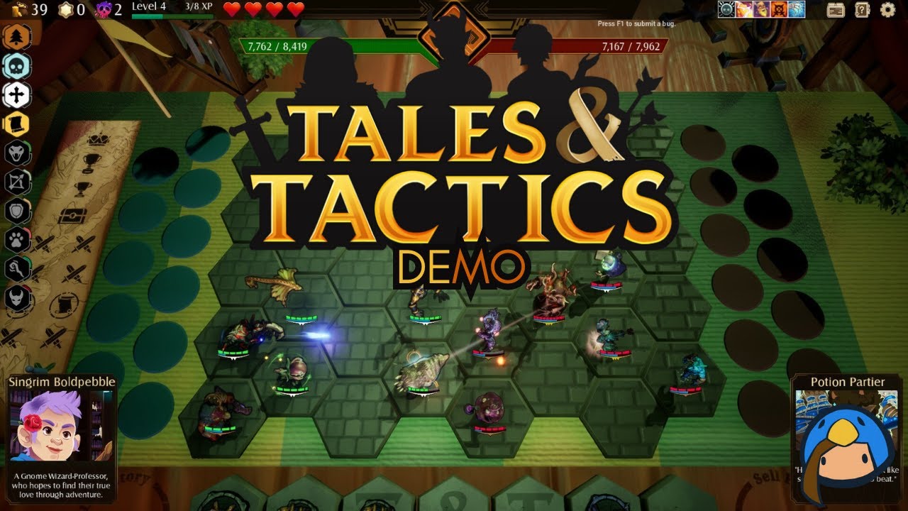 Tales & Tactics Demo No Commentary - YouTube