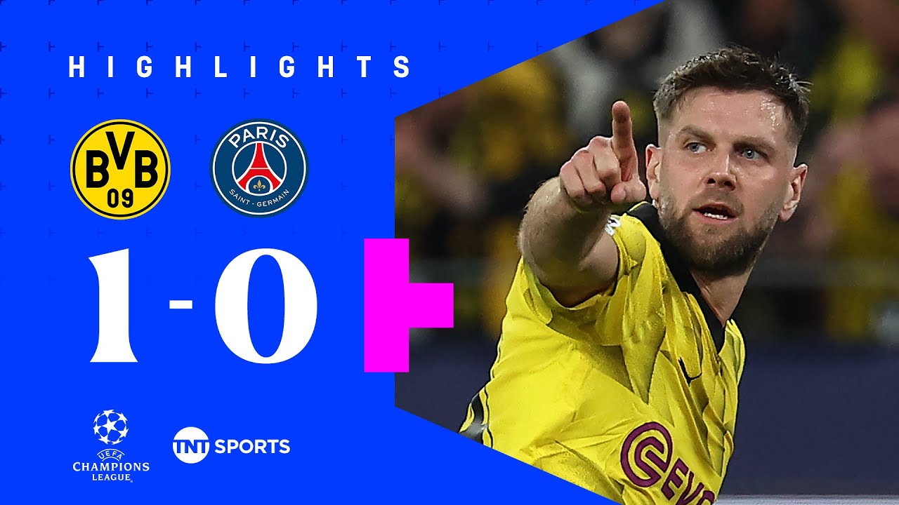 Füllkrug Finish Wins It! 🤩💛 | Dortmund 1-0 PSG | Champions League Semi-Final Highlights - YouTube