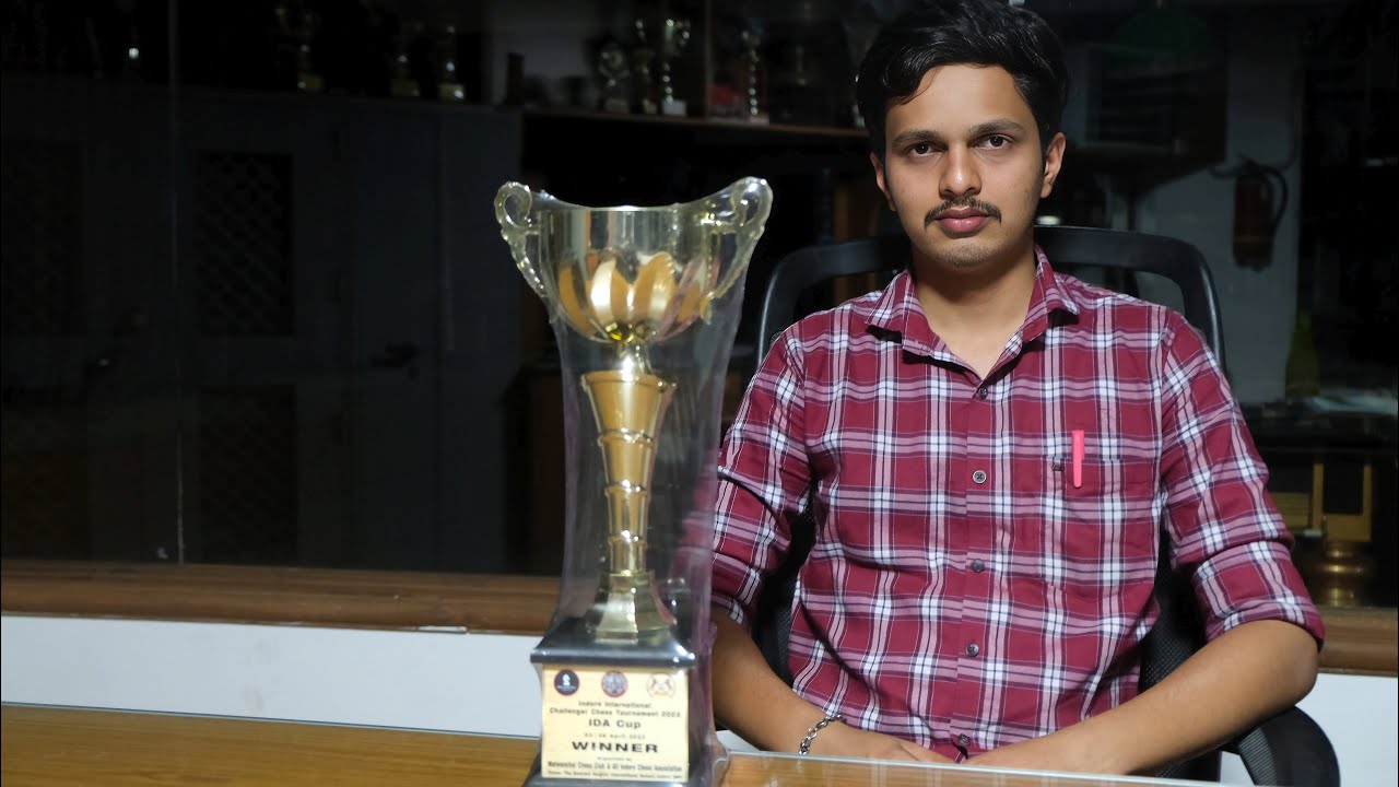 Prashanth J Naik - Champion of the IDA Cup International U-1800 Open ...