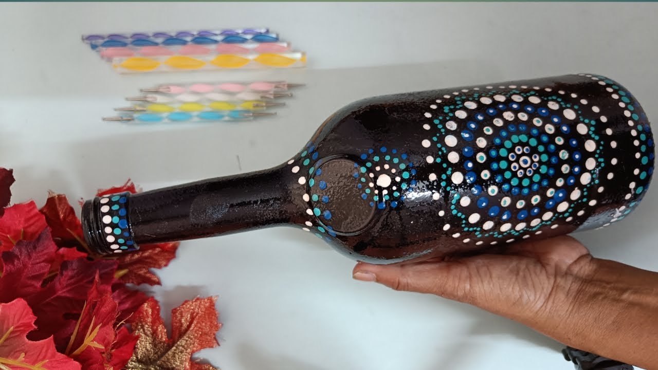 DIY Quick and Easy | Simple and Easy Bottle Art & Craft for beginners ...