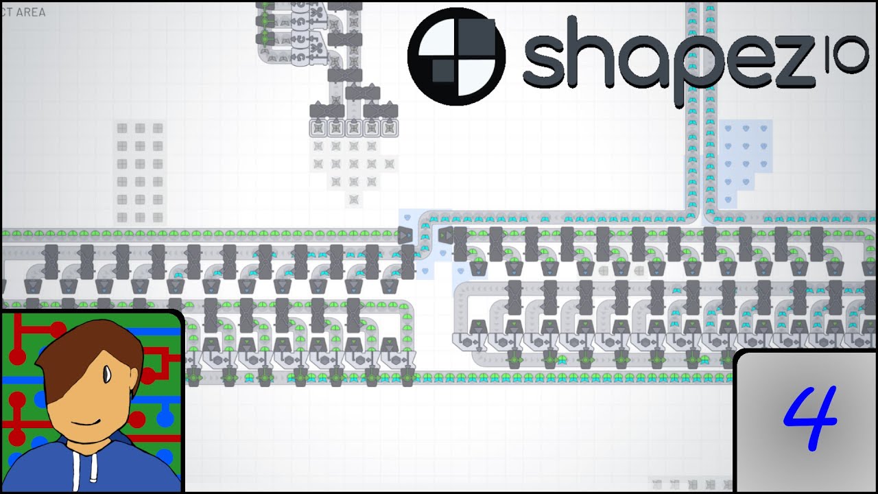 All the Shapes! | Shapez.io | Episode 4 - YouTube