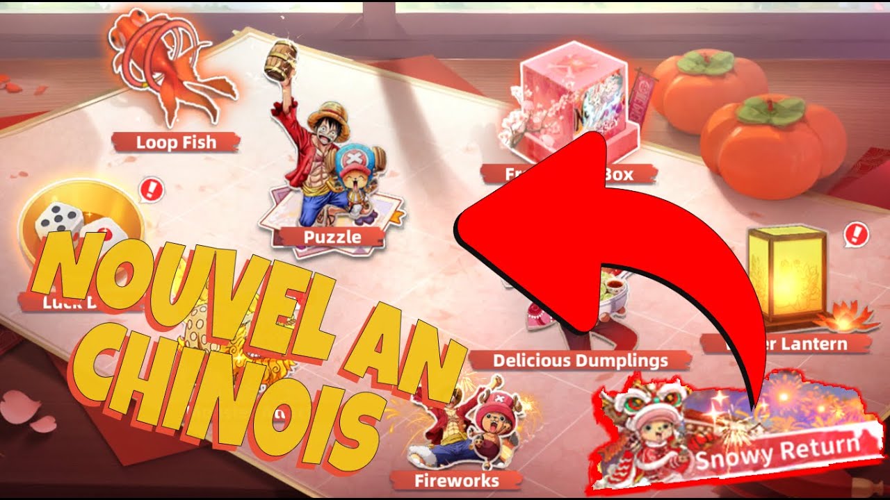 SNOWY RETURN : LE NOUVEL AN CHINOIS ! (OP: Sailing Kingdom/Pirate King Legend) - YouTube