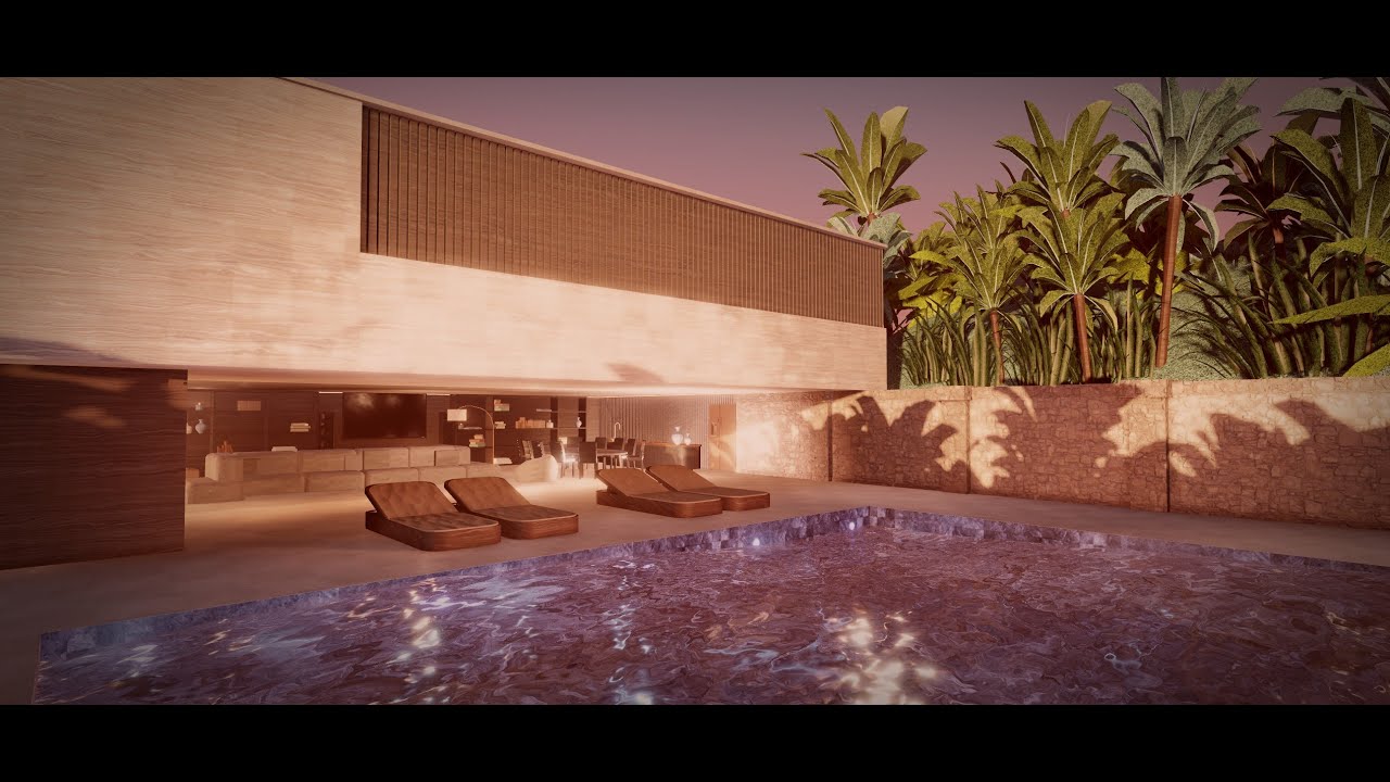 Luxury Modern Villa Roblox Map - Showcase - YouTube
