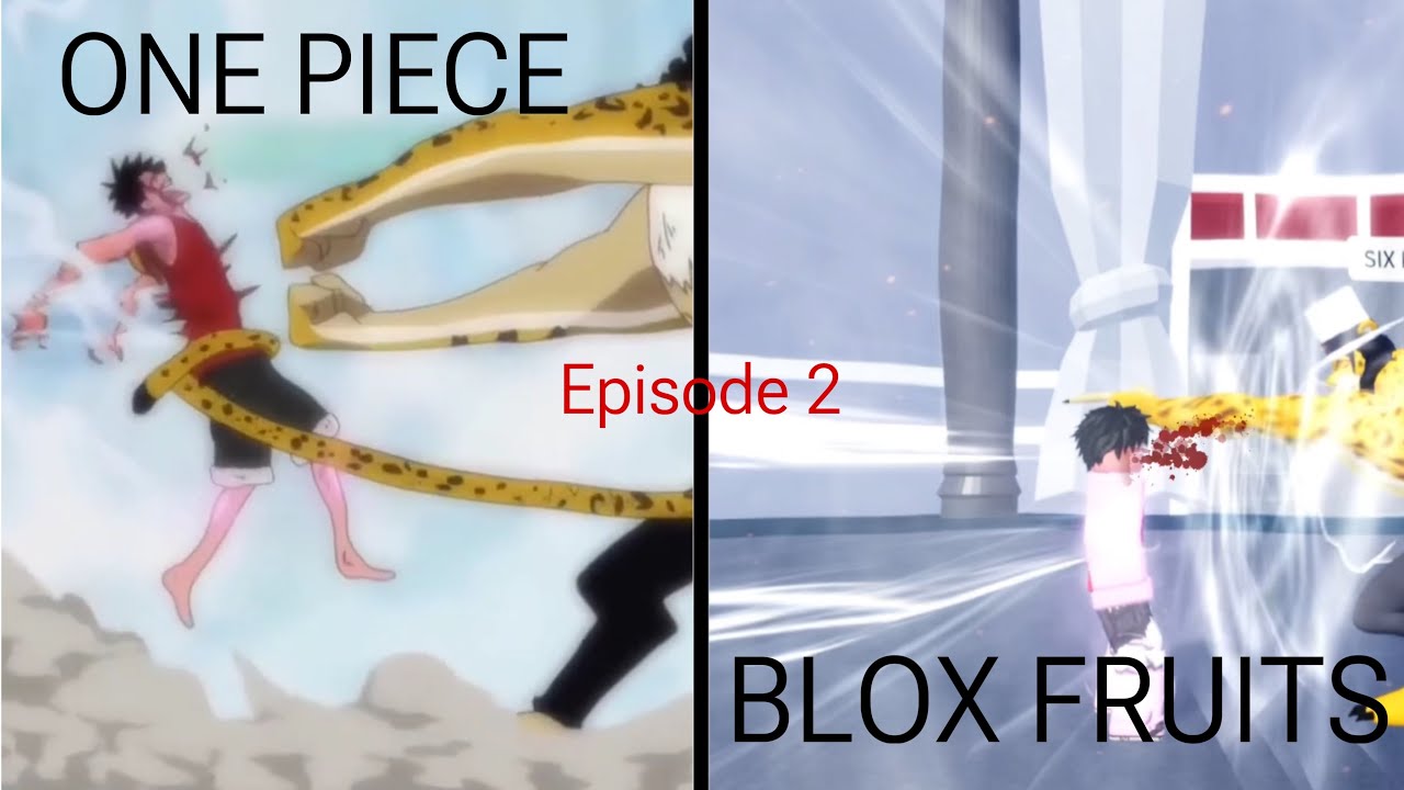 One Piece vs Blox Fruits 2 - Luffy vs Lucci - YouTube