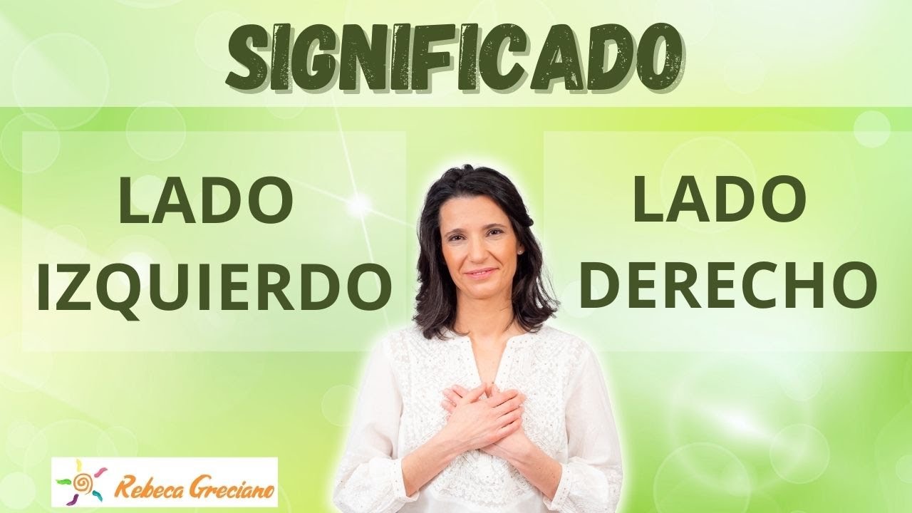 Lado Izquierdo y lado Derecho del cuerpo: ¿que significan? - YouTube
