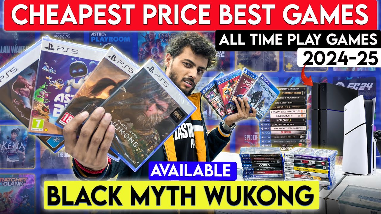 Cheapest Price Best Games|All Time PS4 And PS5 2024-25|Games Sale ...