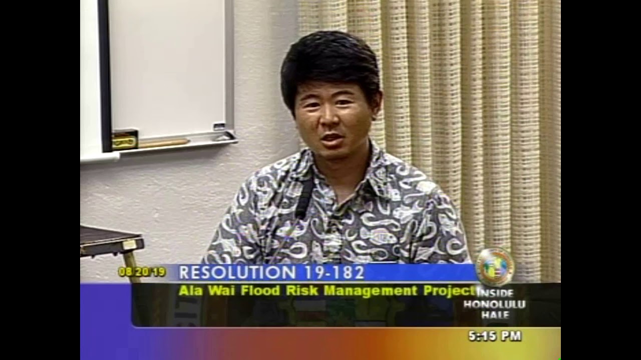 18 Cory Yap - Reso 19-182 Jul 2019 - Stop Ala Wai Project - YouTube