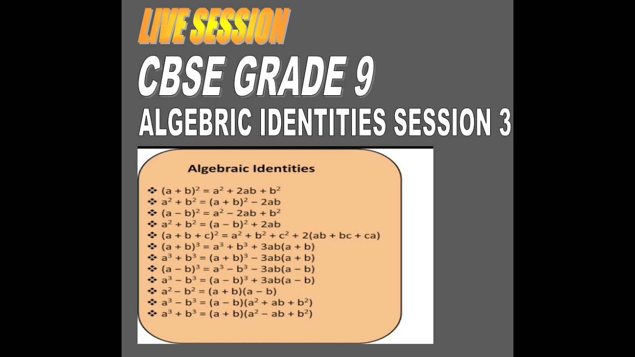 Best Way To Learn Algebraic Identities With Different Technics YouTube best-way-to-learn-algebraic-identities-with-different-technics-youtube