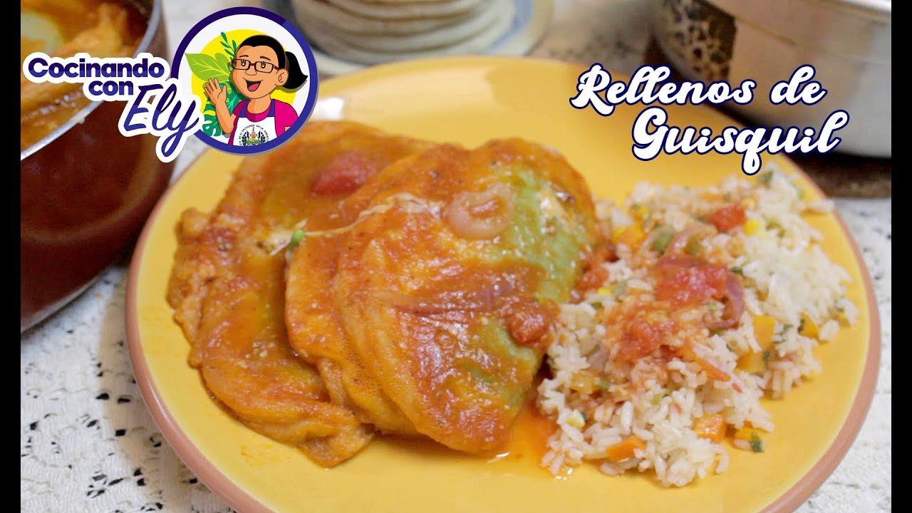 Preparando unos Deliciosos RELLENOS DE GUISQUIL - YouTube