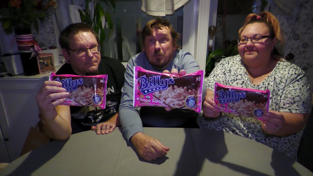 Unboxing, Smakprovning, Review Billys Pan Pizza Choco Loco från ...