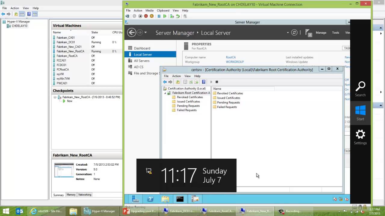 Upgrading your PKI to Windows Server 2012 - YouTube