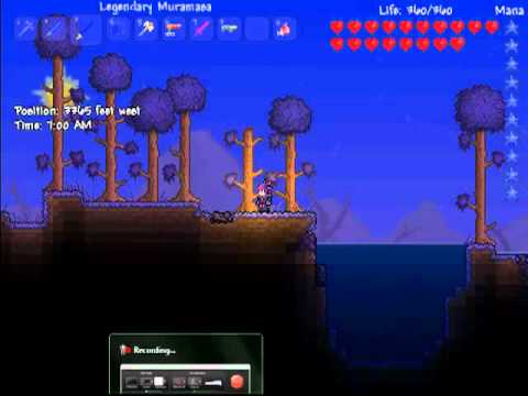 Terraria Hardmode Episode 1- Breaking Demon Altars - YouTube