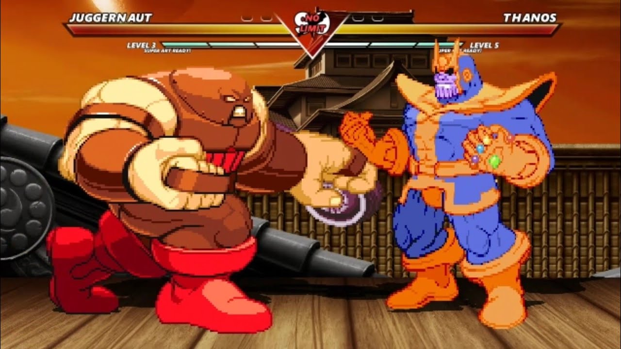 JUGGERNAUT vs THANOS - VERY INCREDIBLY EXCITING FIGHT ! - YouTube