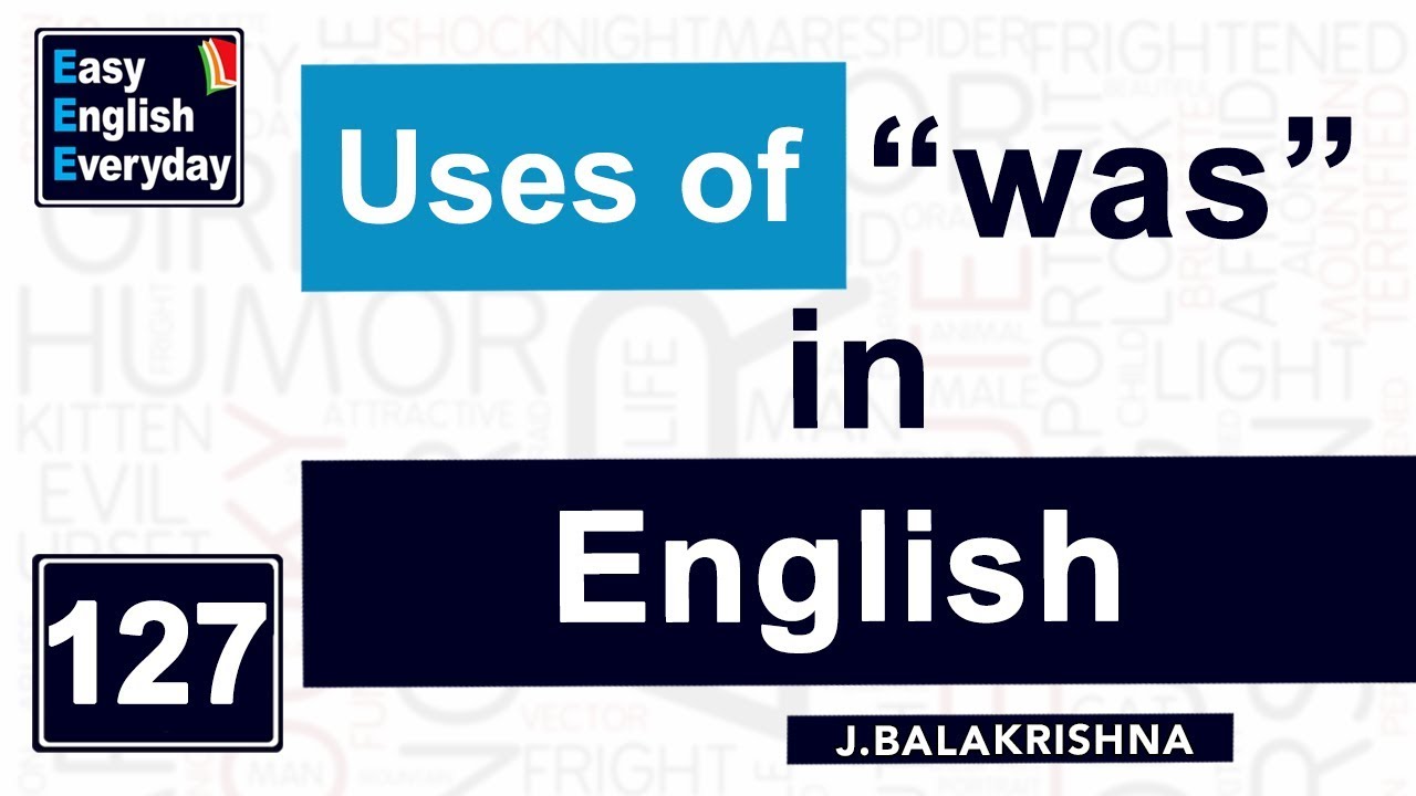 Tips to Proper English communication|uses of “was” in English|Learning ...