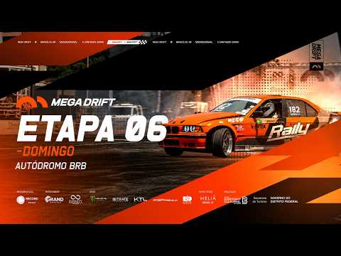 Mega Drift 2026 - DOMINGO - 6ª etapa - 06 de Setembro de 2026